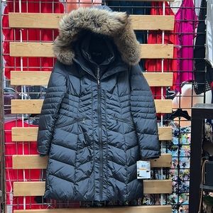 1 Madison | Jackets & Coats | Nwt Madison Luxe Dyed Blue Detachable Fox ...